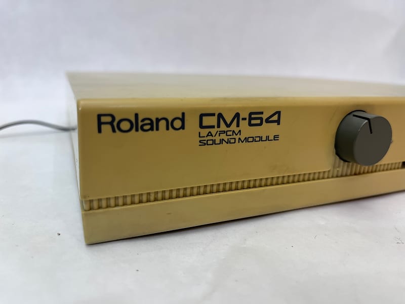 Roland CM-64 LA/PCM Sound Module 1980's Vintage | Reverb