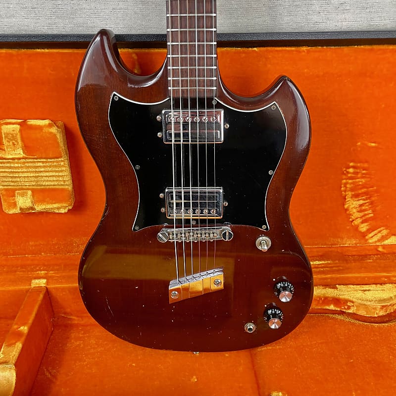 Guild S-90 1974 Walnut w/ OHSC Ess & Ess | Reverb