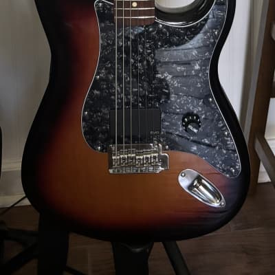 Fender Sub-Sonic Baritone Stratocaster 2021-24 - Tobacco | Reverb