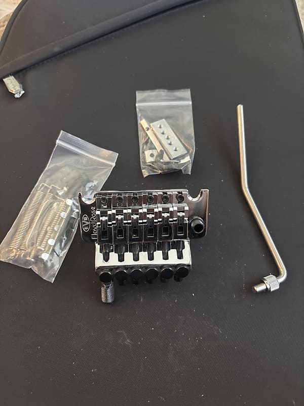 EVH Floyd Rose 1000 Locking Tremolo Bridge - Chrome | Reverb