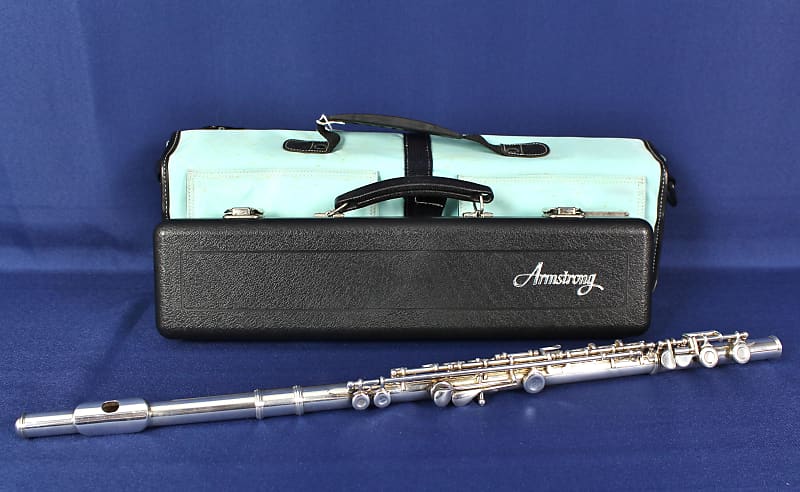 1970's Vintage Armstrong Eb Soprano Silver Flute RARE - USA | Reverb