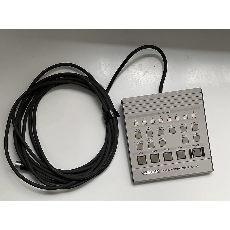 TASCAM RC-808 REMOTE CONTROL UNIT | Reverb