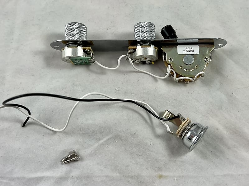 Fender American Performer Telecaster LOADED CONTROL PLATE | Reverb