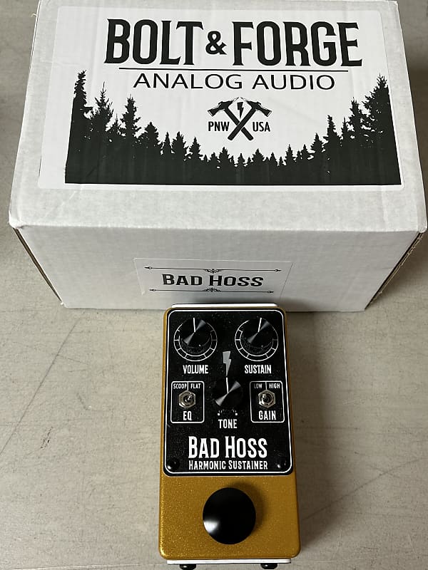 Bolt & Forge Bad Hoss Harmonic Sustainer Pedal | Reverb