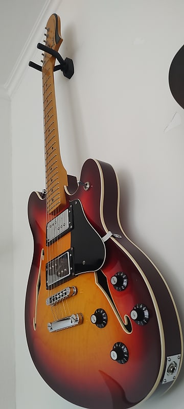 Fender Modern Player Starcaster 2013 Aged Cherry | Reverb Belgium