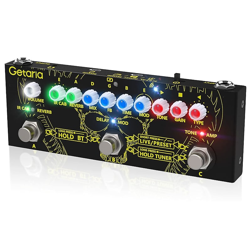 Guitar Pedal Portable Multi Effects Processor Effect Pedal | Reverb