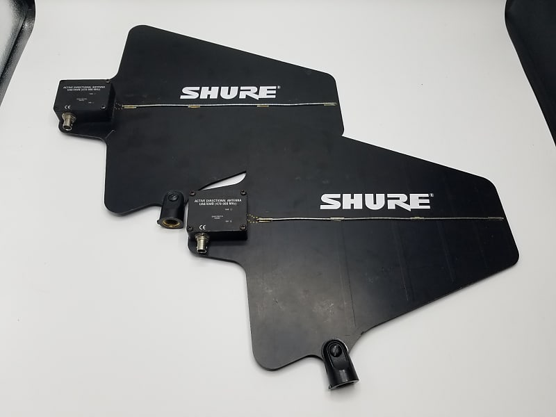 Pair of Shure UA870WB 470-900 MHz UHF Wideband Active | Reverb