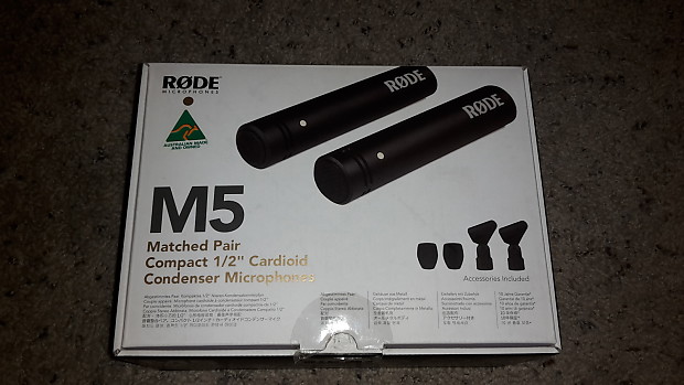 RODE M5 Matched Pair Cardioid Condenser Microphones | Reverb