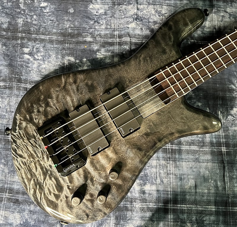 Spector Bantam 4 Short Scale Bass - Black Stain Gloss w/OHSC | Reverb