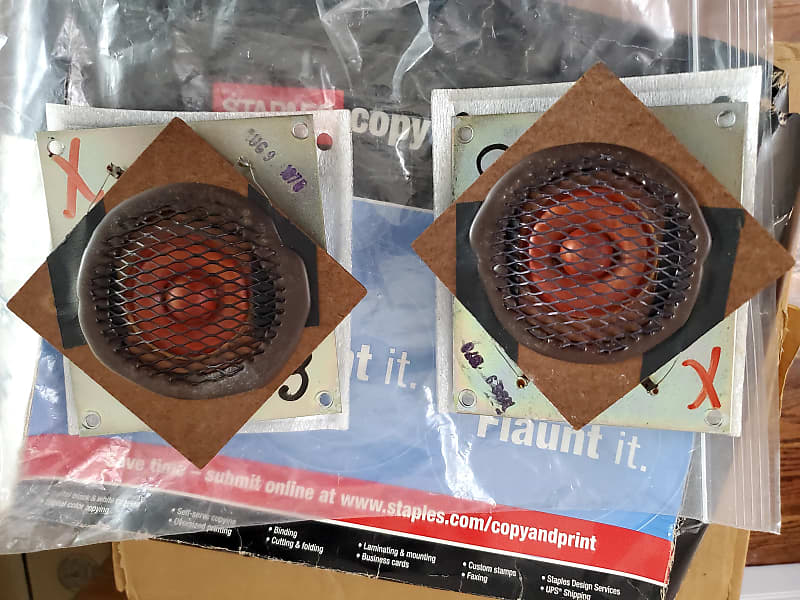 Advent stereo speaker tweeters (pair) | Reverb