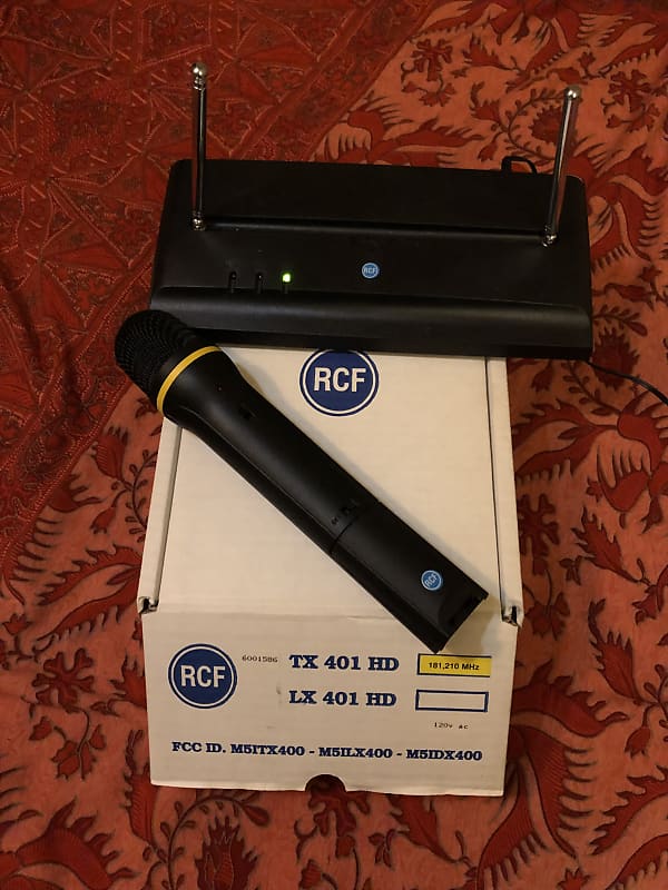 RCF DX400/RX400 Wireless Mic & Receiver | Reverb