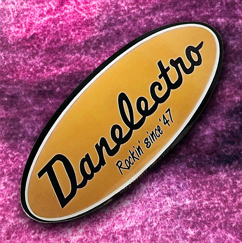 DANELECTRO STICKER INSANELY RARE LIMITED EDITION CASE CANDY | Reverb