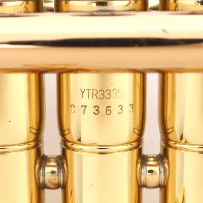 YAMAHA Trumpet YTR-3335 Lacquer Finish Reverse Tube Made in | Reverb