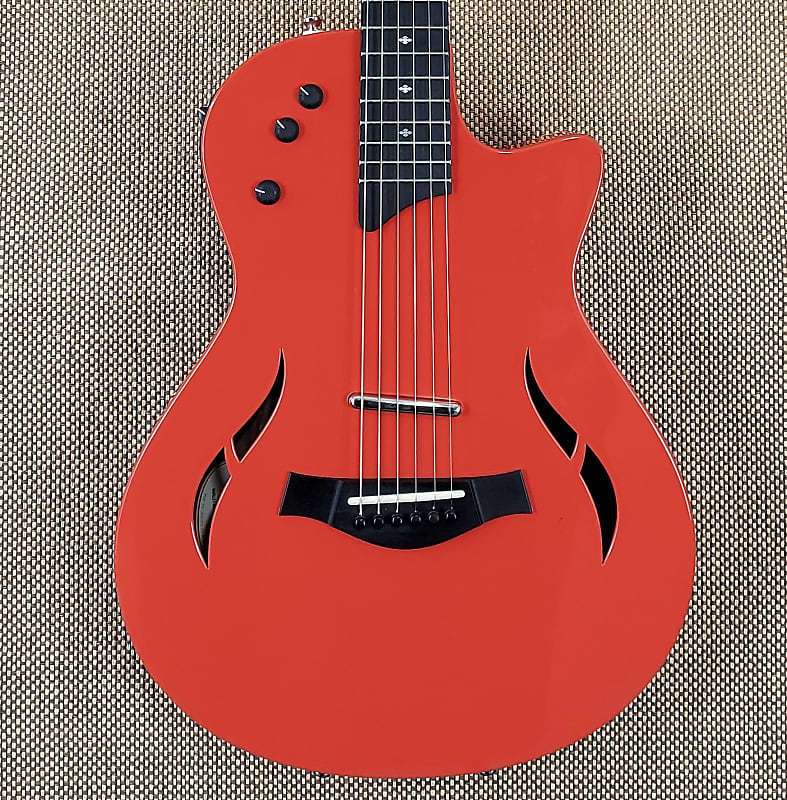 2011 Taylor T-52 Classic Deluxe Limited - RARE Fiesta Red - | Reverb