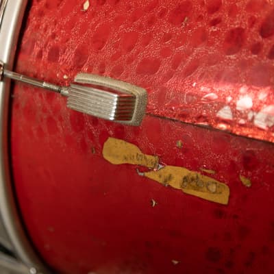 1960s Trixon Telstar Red Croco Drum Set | Reverb
