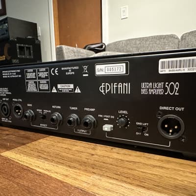 Epiphani UL 502 (Ultralight) Bass Amp Head Rack Mount 2000’s | Reverb