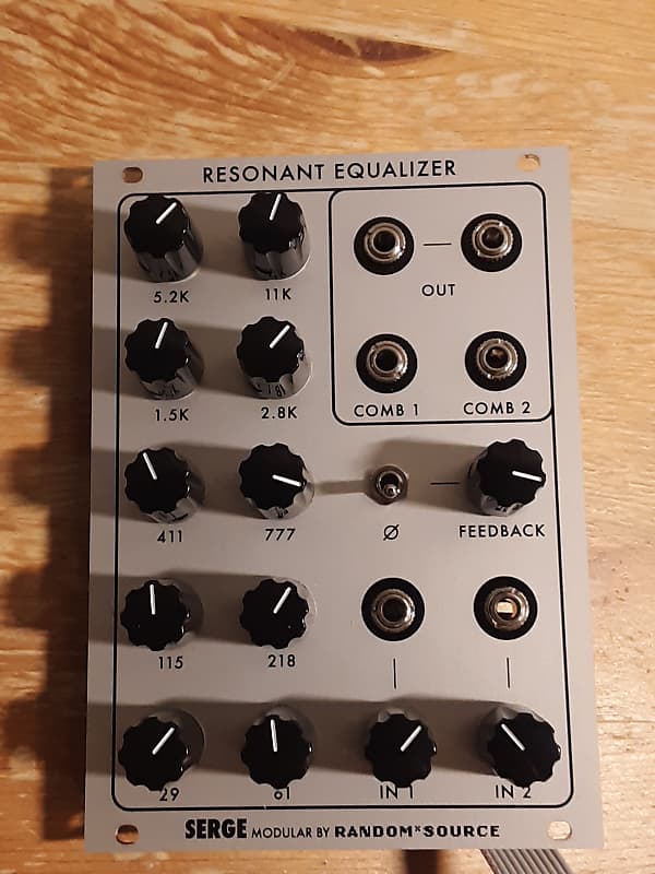 Random Source Serge Resonant EQ | Reverb