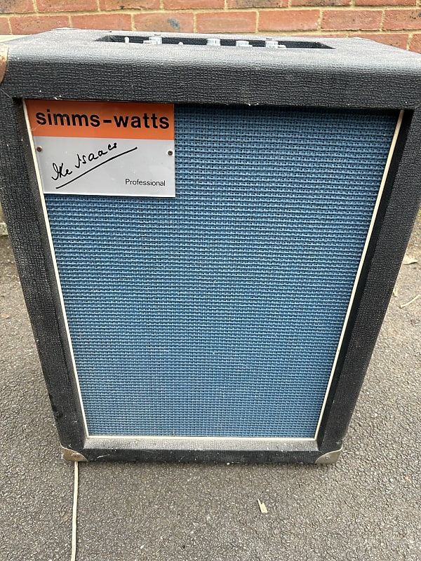 Simms Watts Ike Isaacs Combo 1970s - Black / Blue | Reverb