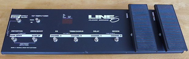 LINE 6 Guitar Amp Floor board Foot Controller for AX212, POD, | Reverb