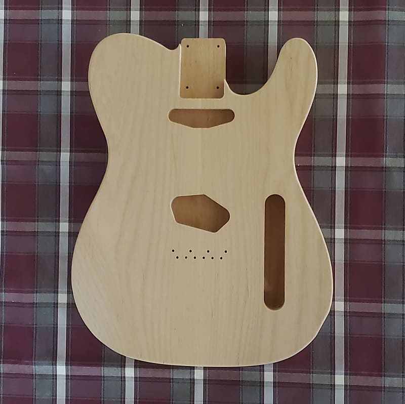 Woodtech Routing 2 pc Alder Arm & Belly Cut Telecaster Body - | Reverb