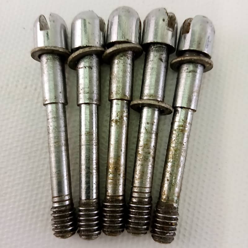 Premier 5x 1 5/8"Slotted Tension T-Rods Snare/Floor Tom Drum | Reverb