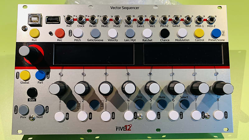 Five12 Vector Sequencer Silver | Reverb