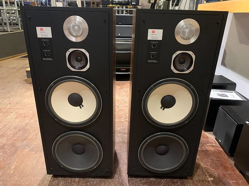 Vintage JBL L150A Speakers - Re-Foamed Woofers | Reverb