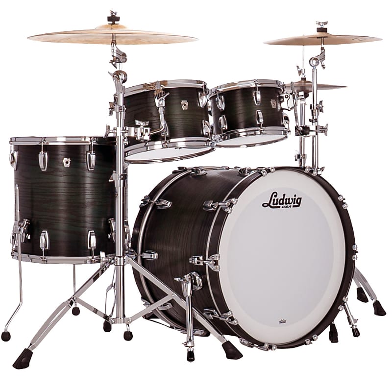 Ludwig Classic Oak Studio 4-piece Acoustic Drum Set Shell | Reverb