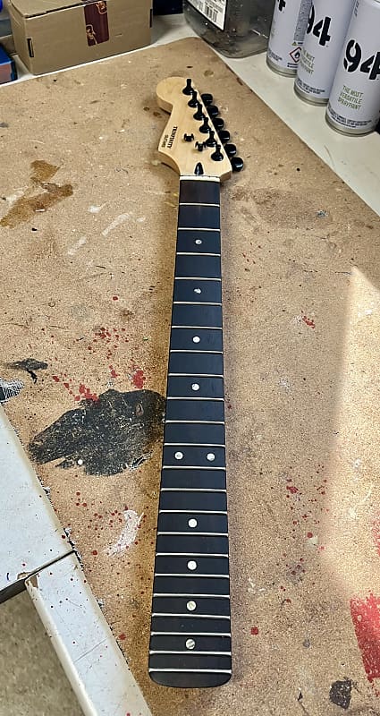 Unbranded Strat-style Left-Handed Neck | Reverb