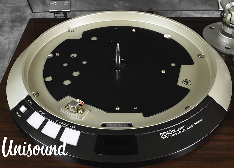 Denon DP-55M Quartz direct drive record player in Very Good | Reverb