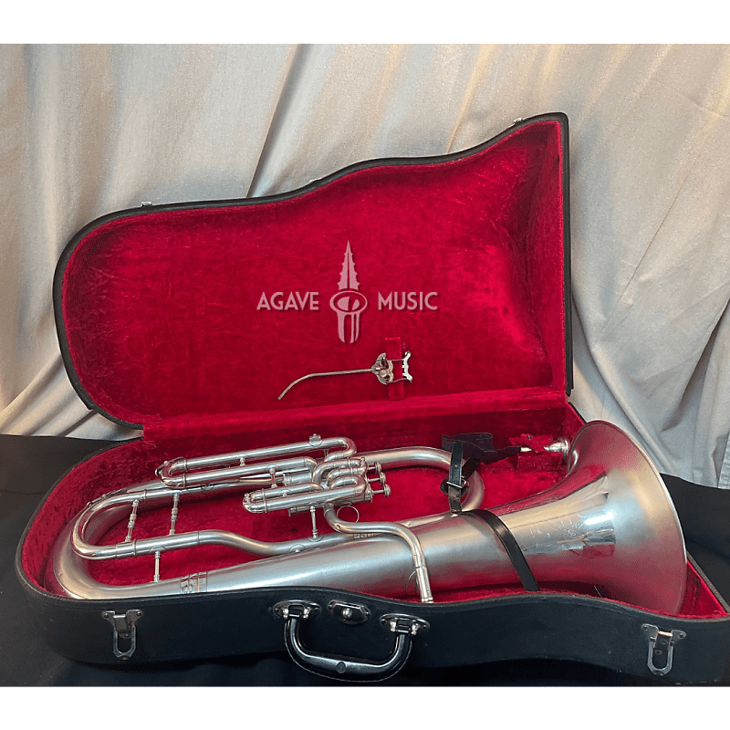 King Silver Plated Baritone 1940 | Reverb