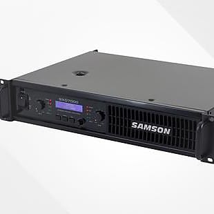 Samson SXD7000 Stereo Power Amplifier 1000W Per Channel with | Reverb