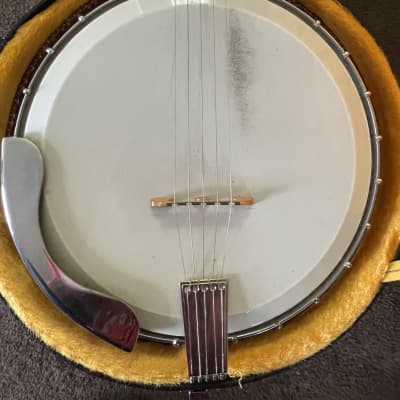 Vintage Aida 5 string arch top banjo | Reverb
