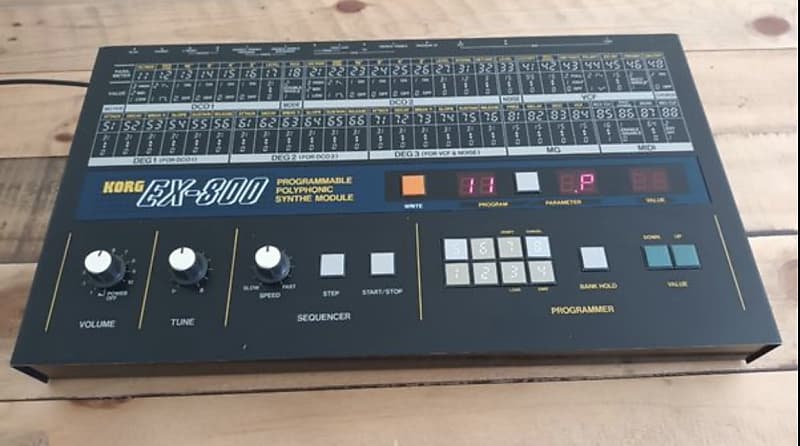 Korg Poly-800 Ex Desktop (1984) | Reverb
