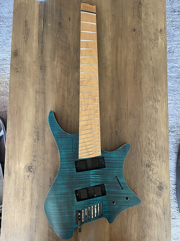 Strandberg Boden 2018 Flame Blue Body and neck with gig-bag | Reverb