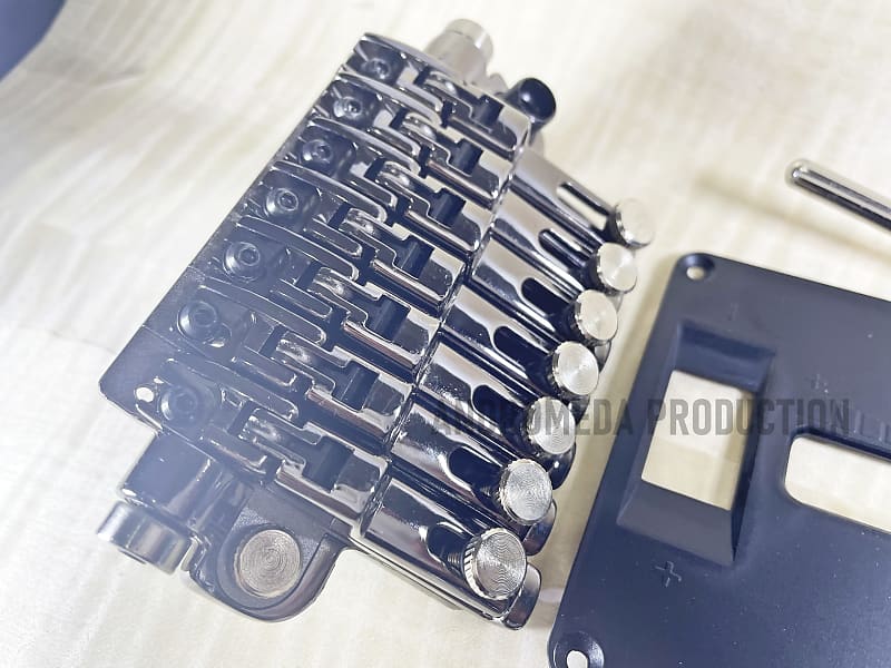 Genuine Ibanez ZR Tremolo W/ZPS2 7 string - Cosmo Black | Reverb