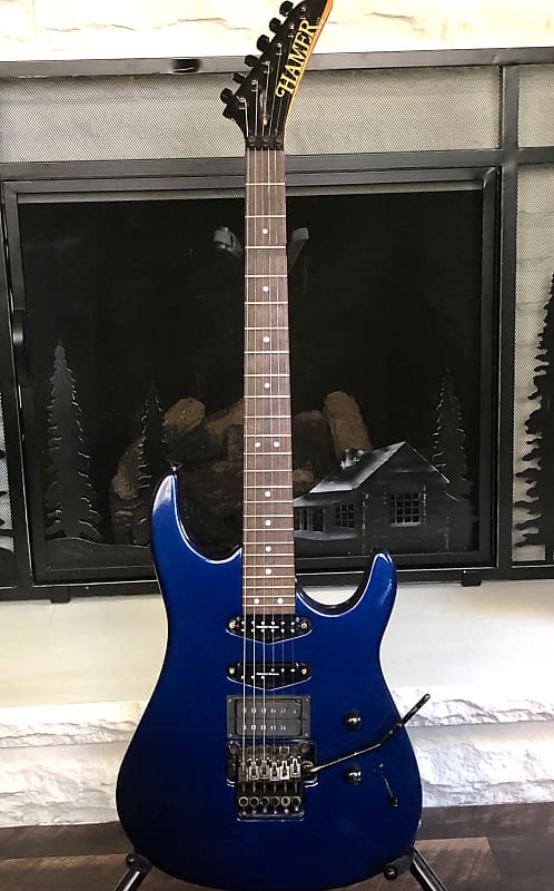 Hamer USA Chaparral 1987 Floyd Rose Seymour Duncan w case | Reverb