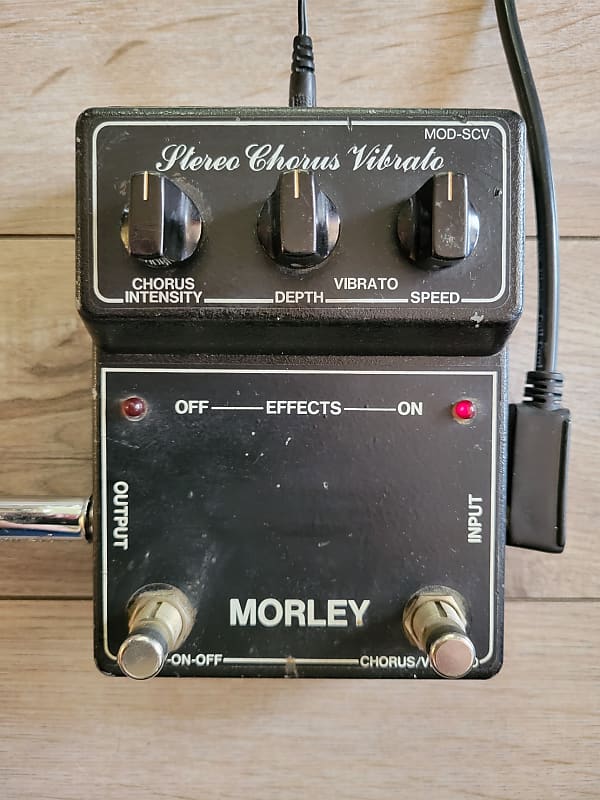 Morley Stereo Chorus Vibrato MOD SCV Rare RETICON Analog | Reverb