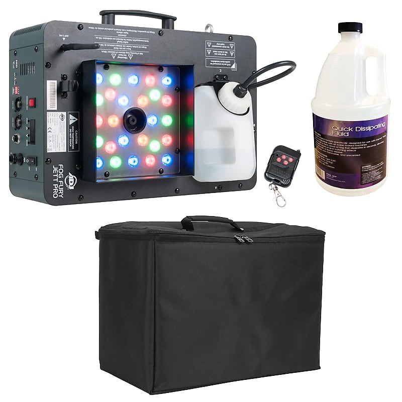 ADJ Fog Fury Jett Pro LED Fog Machine w Wireless Remote, | Reverb