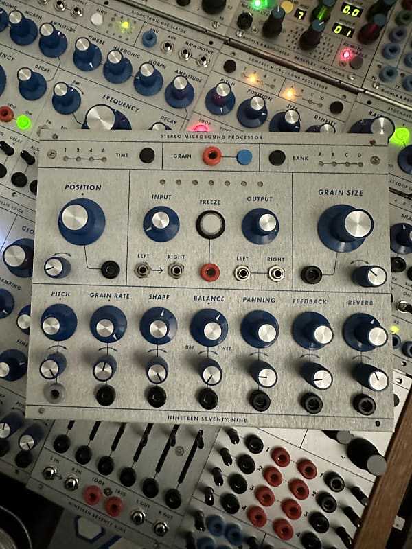 1979 1979 Stereo Microsound Processor Mid 2019 - metal silver | Reverb