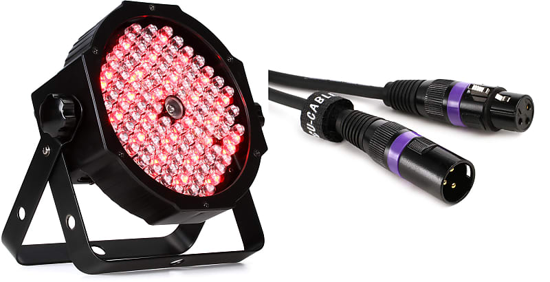 ADJ Mega Par Profile Plus RGB+UV Par Bundle with Accu-Cable | Reverb