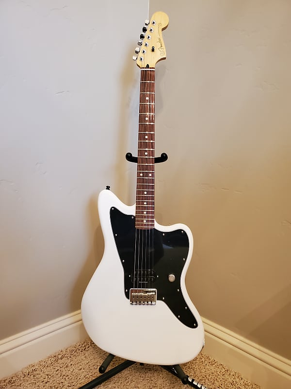 Jazzmaster Build Hardtail Arctic White Tom Delonge Style | Reverb