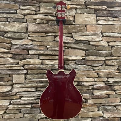 Guild Starfire I Bass Semi Hollowbody Short Scale Left Handed | Reverb