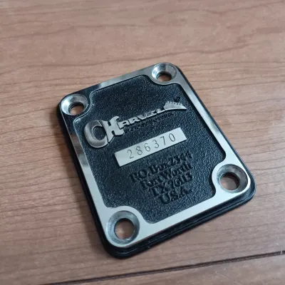 Charvel Jackson Neck Plate MIJ Made In Japan | Reverb UK