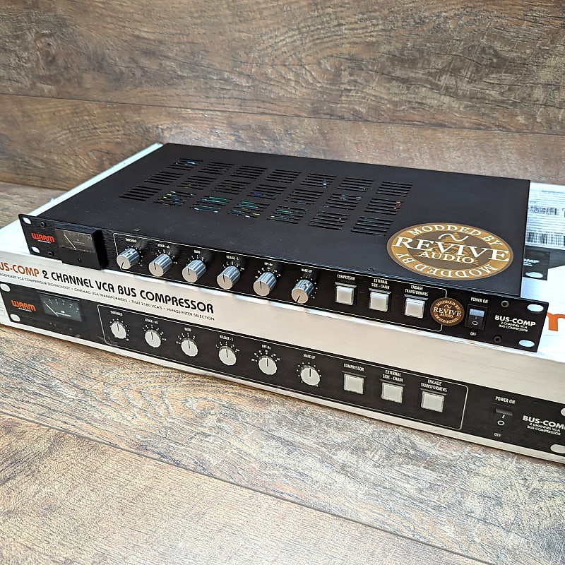 Revive Audio Modified: Warm Audio Bus-Comp 2-Channel VCA Bus | Reverb