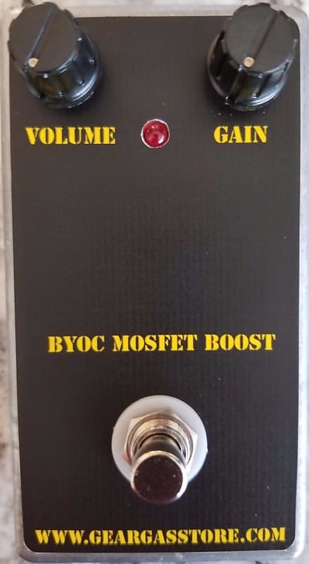 BYOC MOSFET Boost Pedal Pre-Built | Reverb