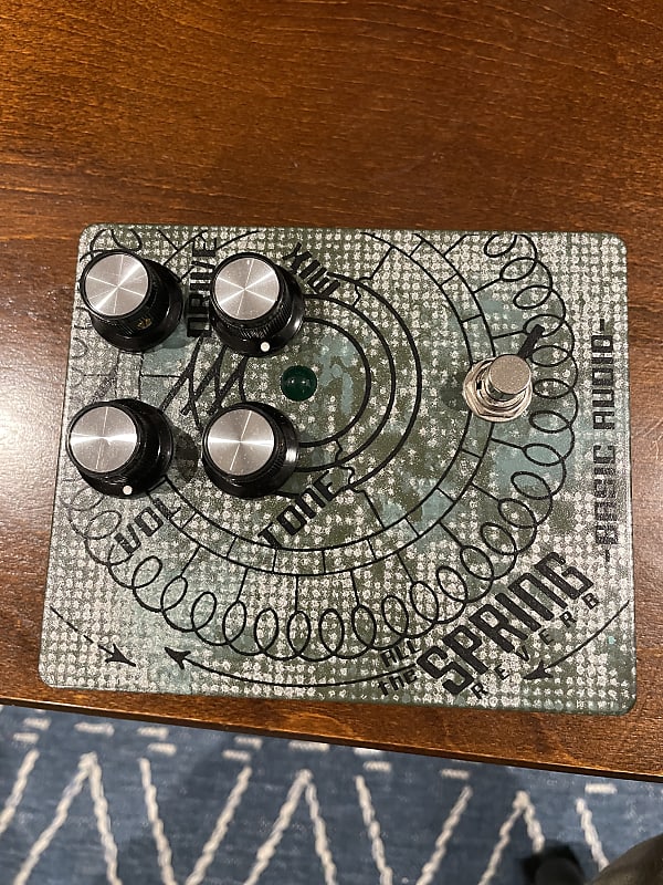 Basic Audio Spring Reverb 2022 Blue/Green | Reverb