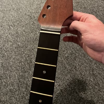 Warmoth EXOTIC WOOD Stratocaster Neck Bloodwood with Ebony | Reverb