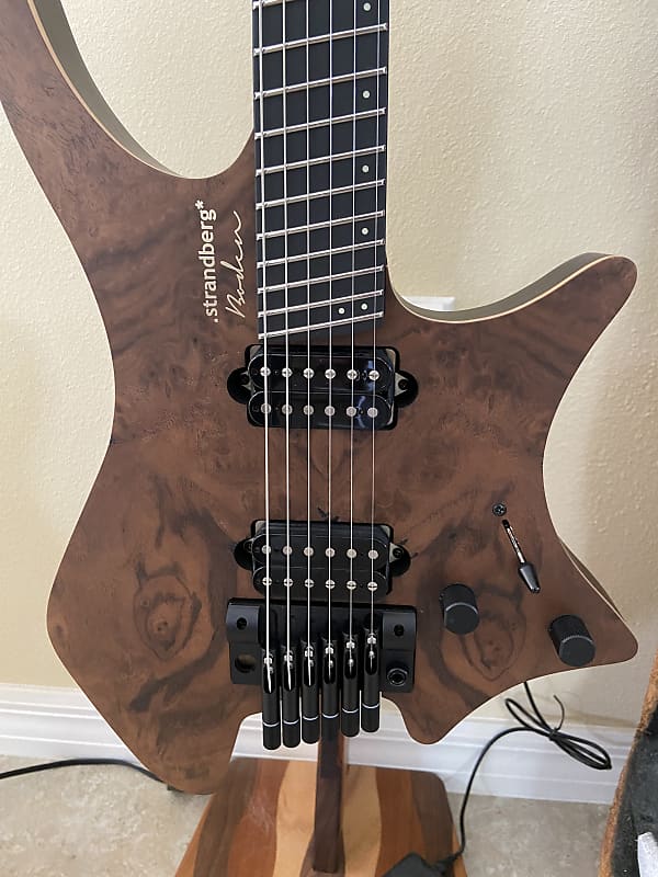 Strandberg Guitars NX6 SW Exclusive Walnut Burl - Burl | Reverb