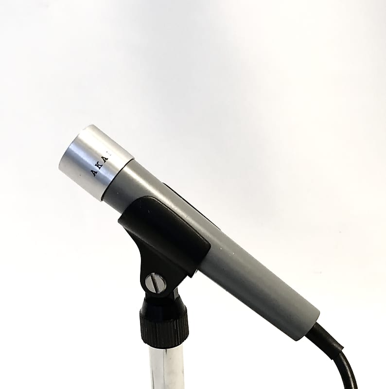 Vintage 1960’s Akai ADM-11 HiZ Dynamic Microphone with Clip- | Reverb